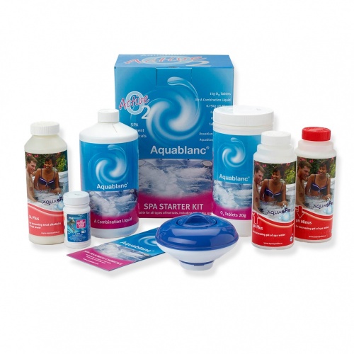 Aquablanc O2 Oxygen Tablets 1kg - Active Oxygen Disinfectant - PoolMarket