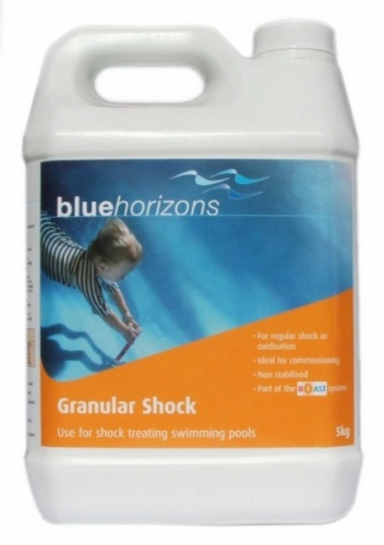 Blue Horizons Granular Shock Chlorine 5kg - Highly Concentrated ...