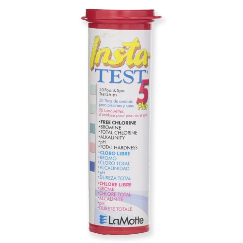 Lamottee Insta Test 5 Chlorine or Bromine Spa & Pool Test Strips ...