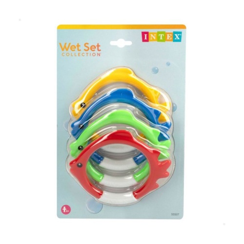 Intex Underwater Fish Rings - Pack Of 4 - PoolMarket