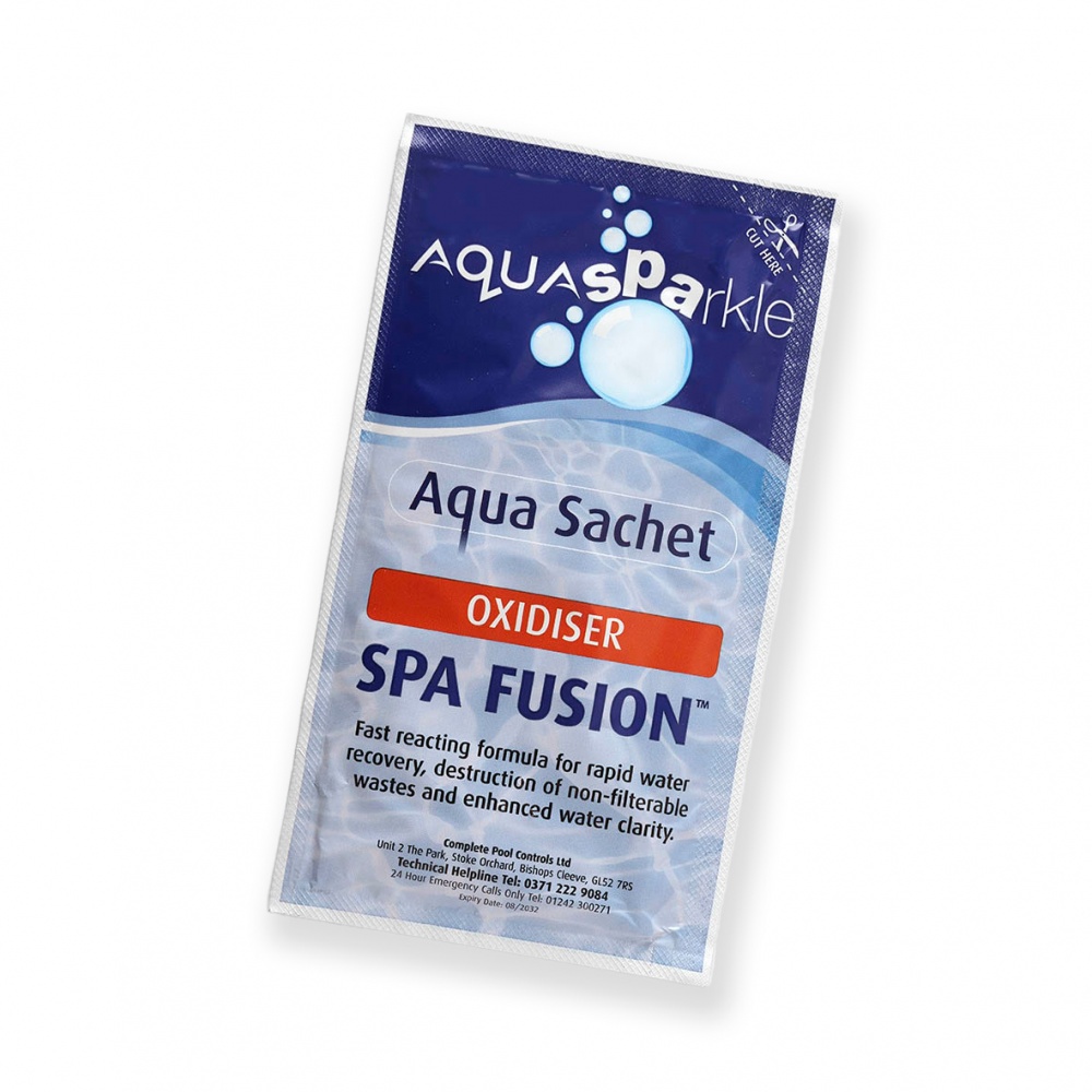Aqua Sparkle Spa Fusion Oxidiser 35g - Rapid Chlorine Shock - PoolMarket