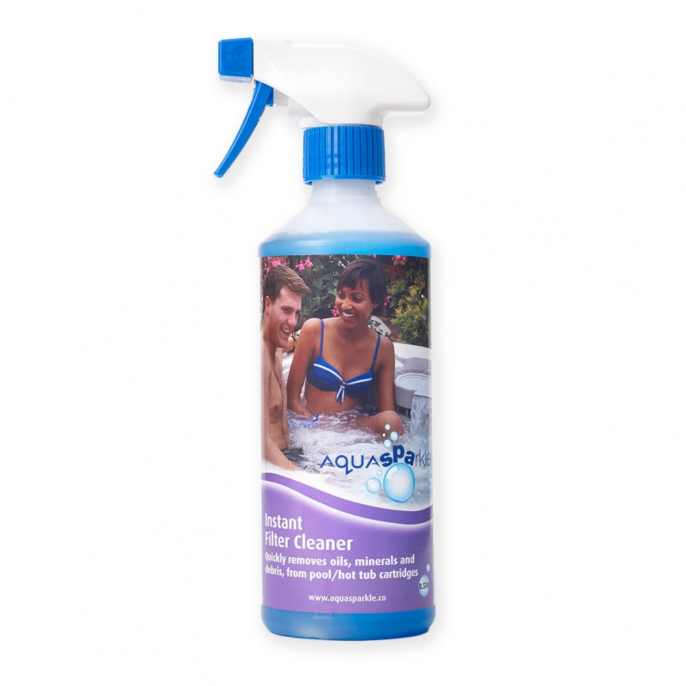 Aqua Sparkle Spa Instant Filter Cleaner 0.5 litre - PoolMarket