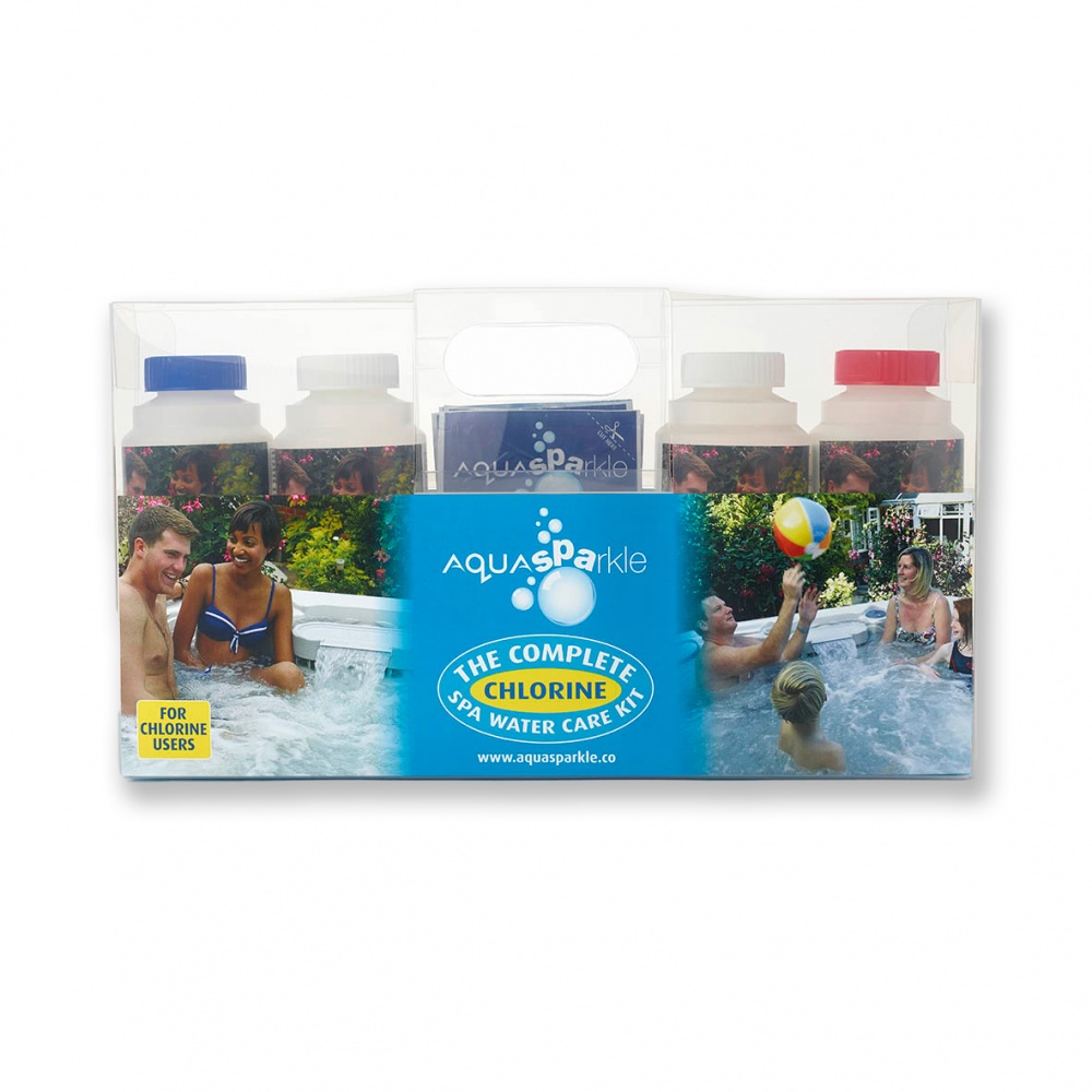 AquaSparkle Complete Hot Tub & Spa Chlorine Starter Pack - PoolMarket
