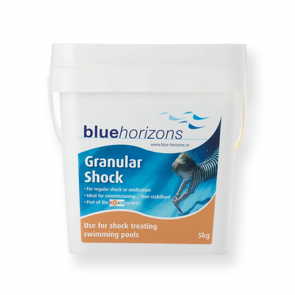 Blue Horizons Granular Shock Chlorine 5kg - Highly Concentrated ...