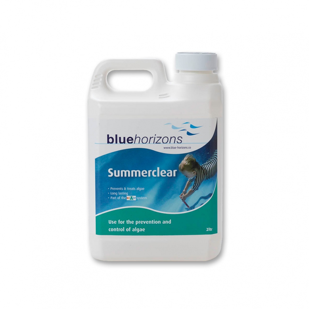 Blue Horizons Summer Clear Algaecide 2 litre - PoolMarket