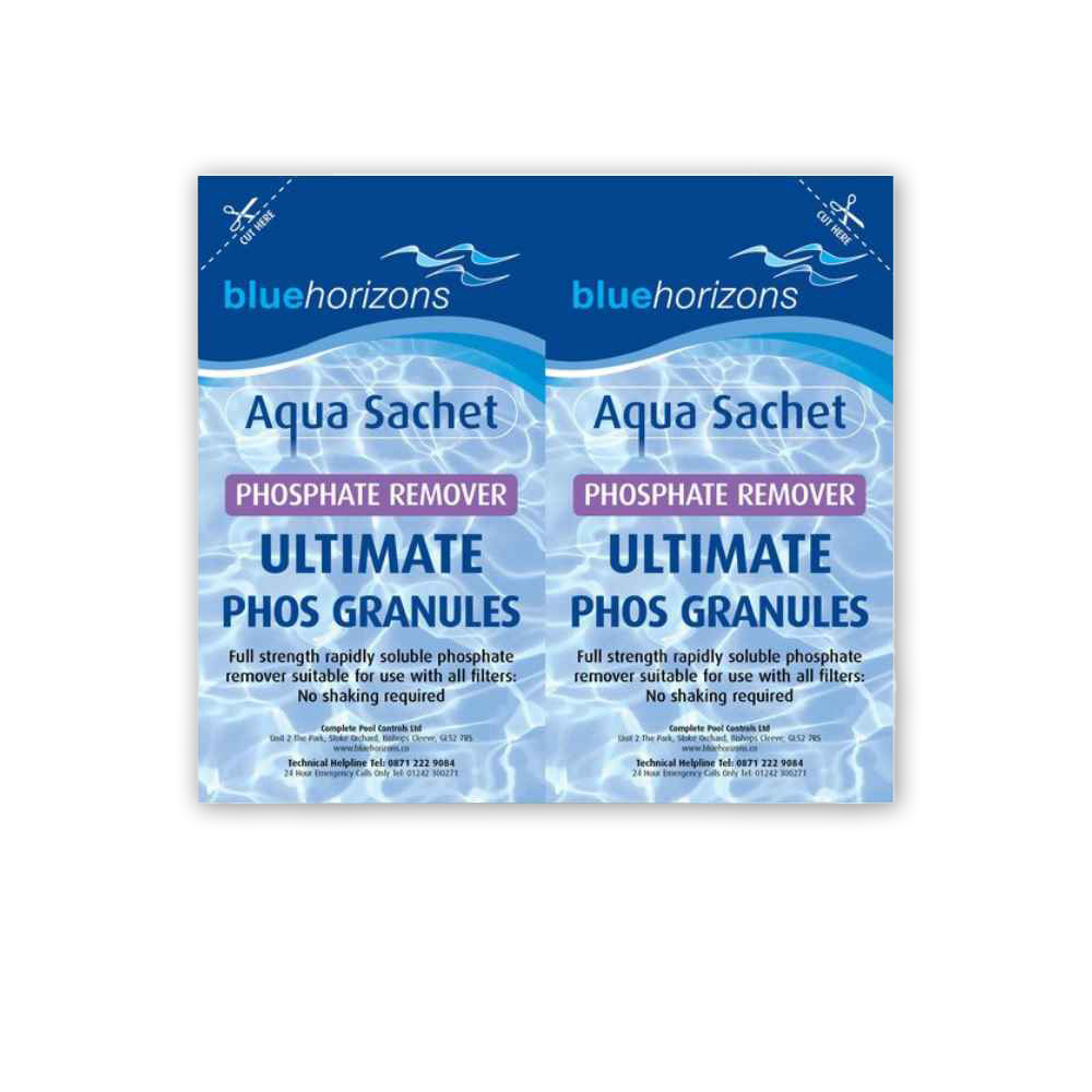 Blue Horizons Ultimate PHOS Granules 2 x 100g Sachets - PoolMarket