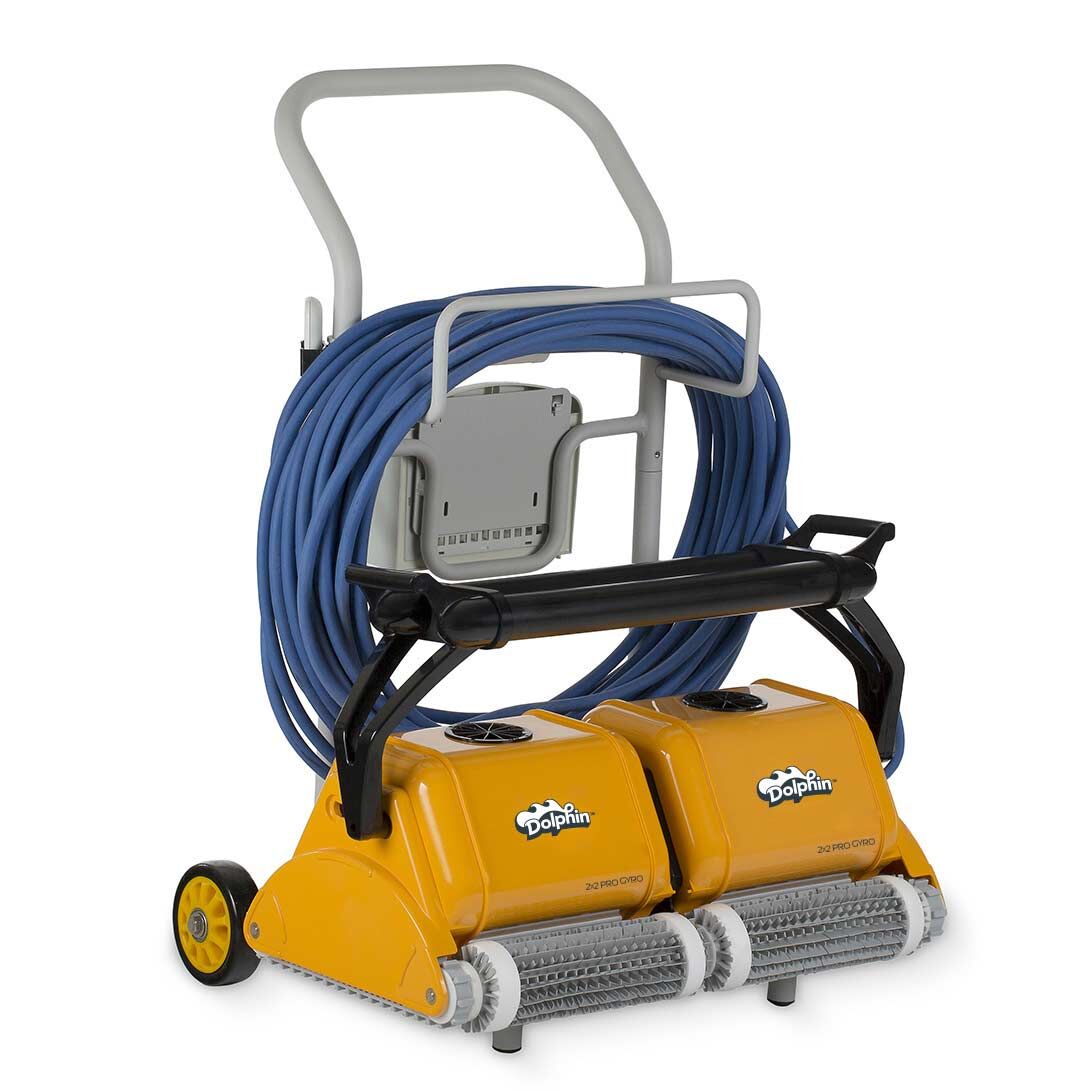 Dolphin 2x2 Pro Gyro Commercial Automatic Swimming Pool Cleaner by ...
