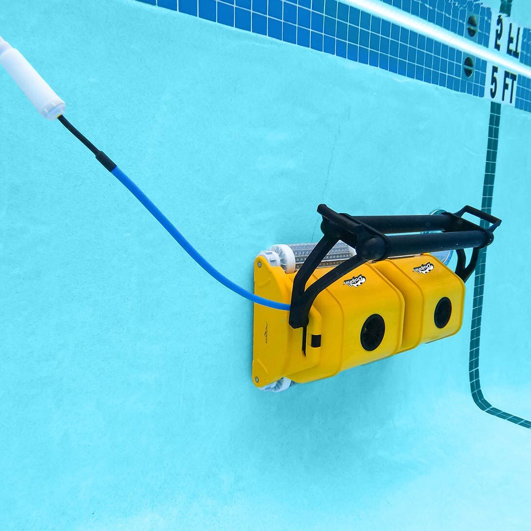 Dolphin 2x2 Pro Gyro Commercial Automatic Swimming Pool Cleaner by ...