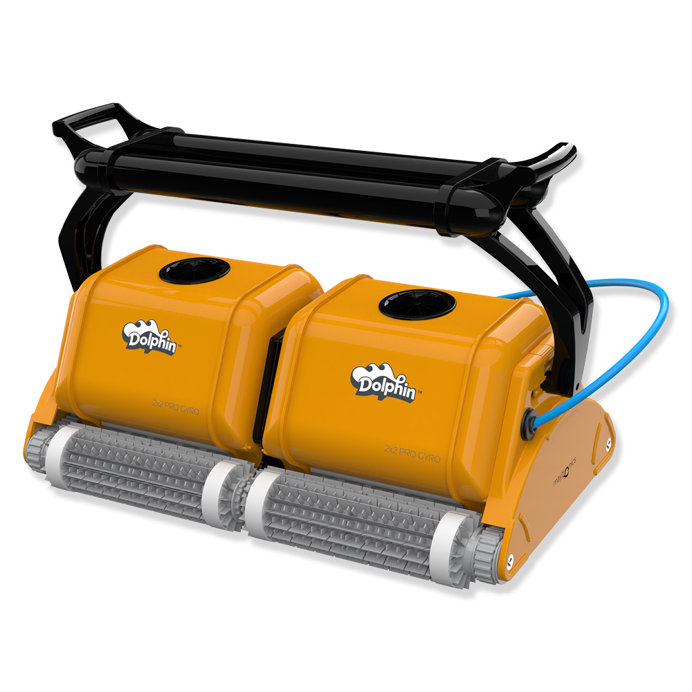 Dolphin 2x2 Pro Gyro Commercial Automatic Swimming Pool Cleaner by ...