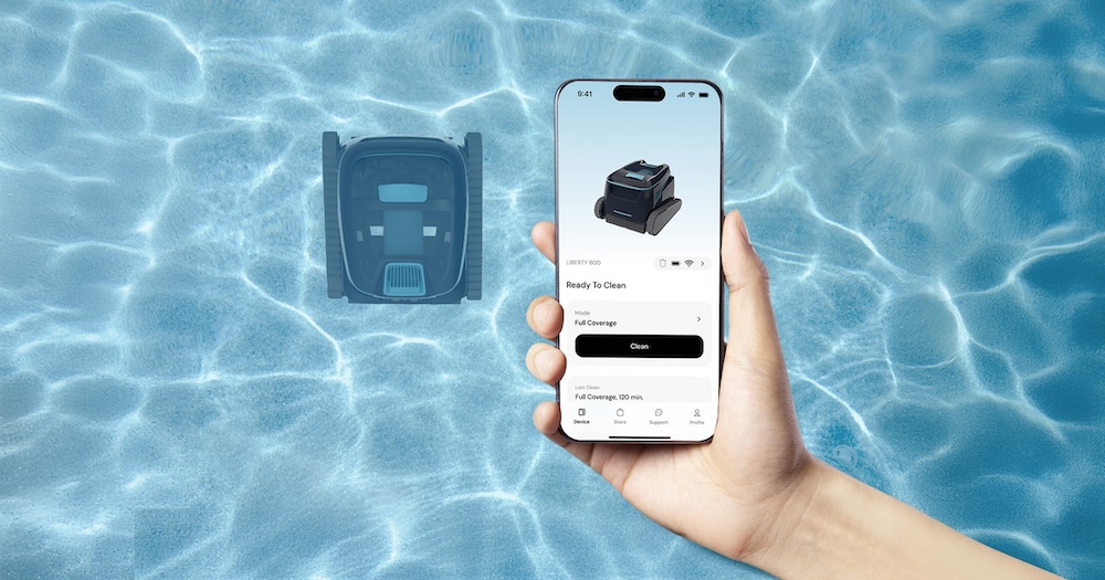 Dolphin Liberty 600 Cordless Robotic Pool Cleaner for 15m Pools ...