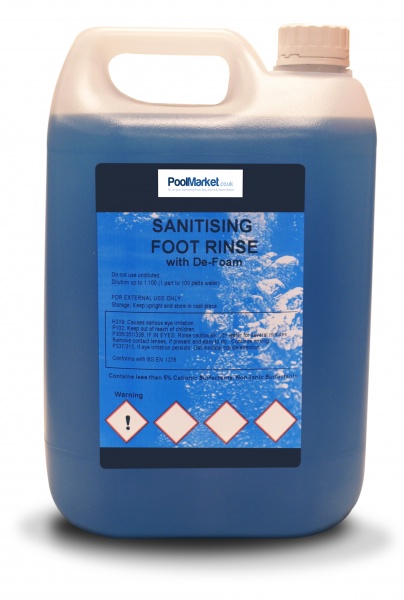 Sanitising Foot Rinse - 5 litre - Pool Market