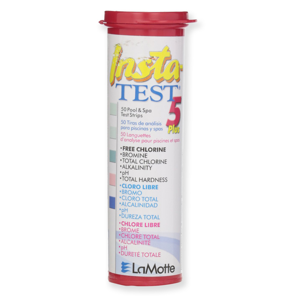 Lamottee Insta Test 5 Chlorine or Bromine Spa & Pool Test Strips ...