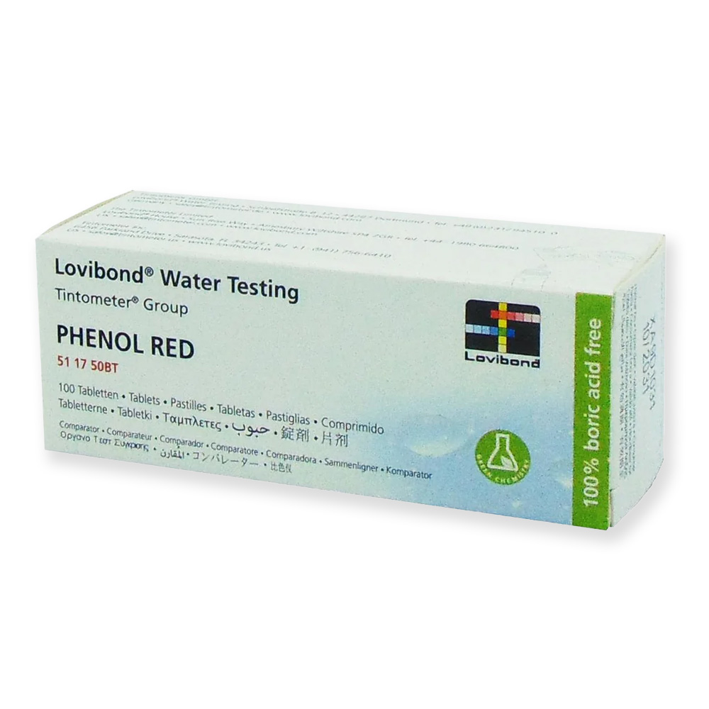 Lovibond Phenol Red Test Tablets - PoolMarket