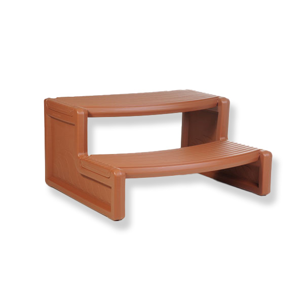 Hot Tub & Spa Steps Redwood 27 inch Steps by Handi - PoolMarket